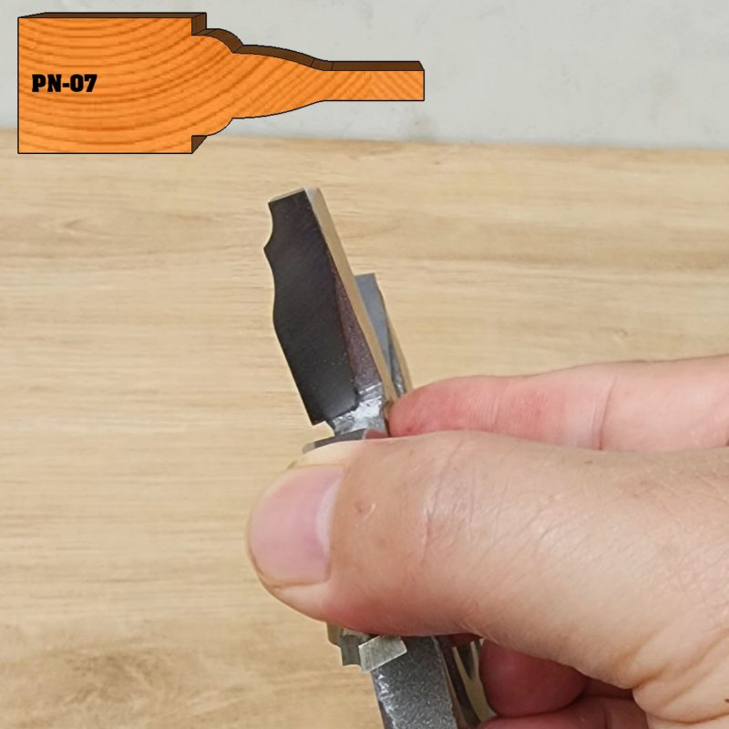 Lưỡi phay định hình Rhino Japan PN07 – Ø150mm – 6 cánh – Hợp kim YG8 ...